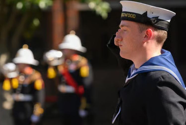 "Their first posting, their final sacrifice" HMS Collingwood...